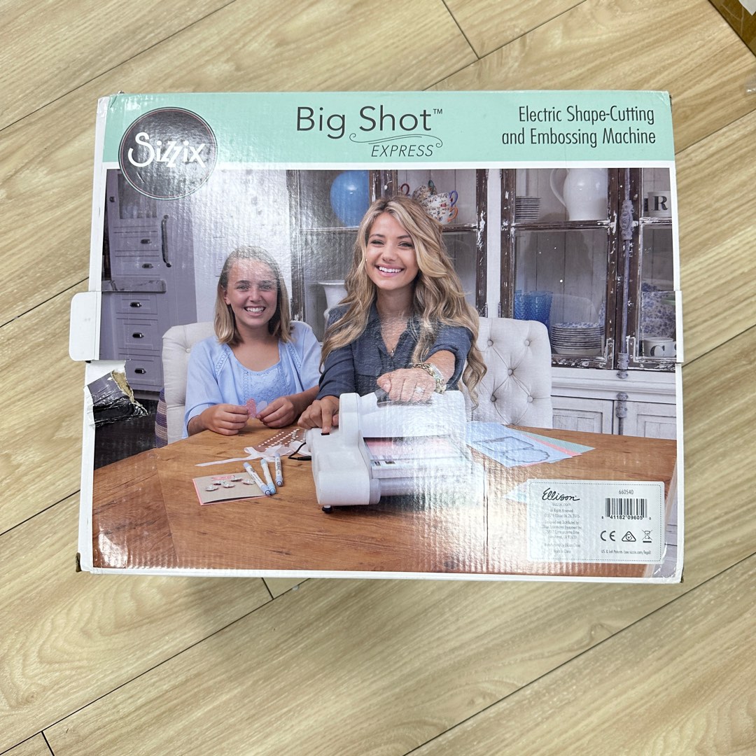 Sizzix Big Shot Express Electric Die-Cutting & Embossing Machine ...