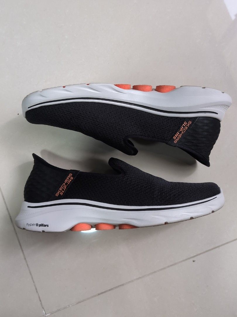 Skechers GO WALK Slip-ins Black Sneakers, Men's Fashion, Footwear ...