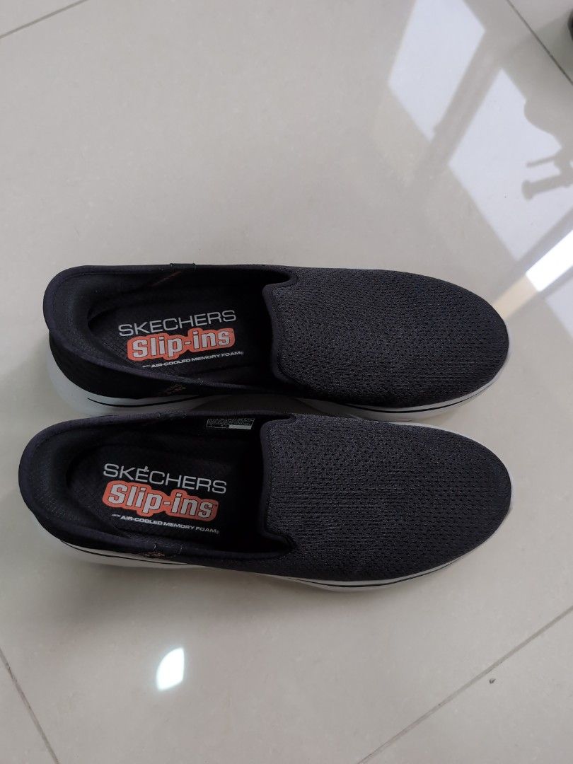 Skechers GO WALK Slip-ins Black Sneakers, Men's Fashion, Footwear ...