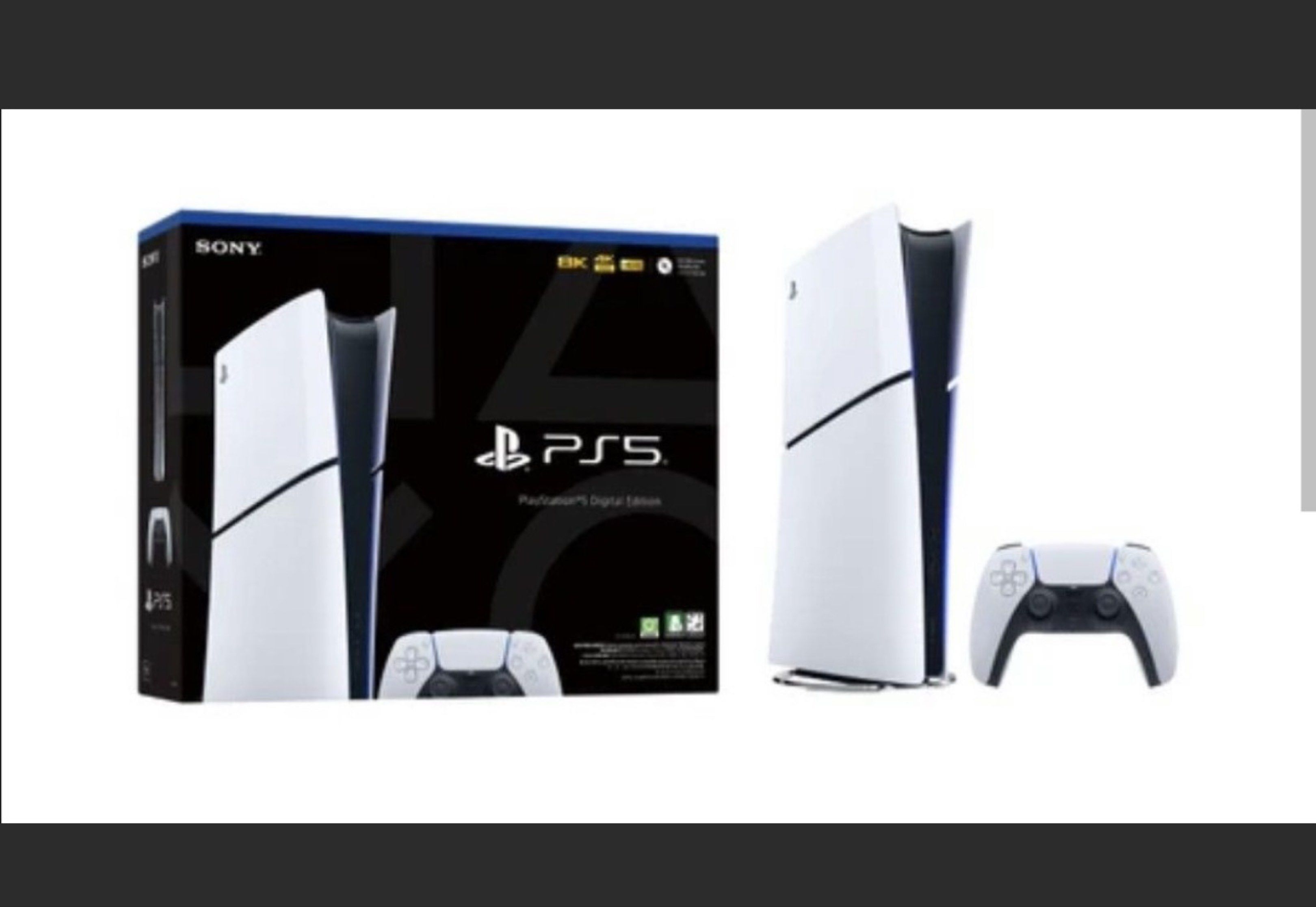 Sony PlayStation 5 Digital Edition Console, Video Gaming, Video Game ...