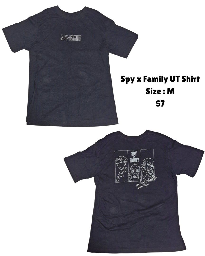 Spy X Family UT, Women's Fashion, Tops, Shirts on Carousell