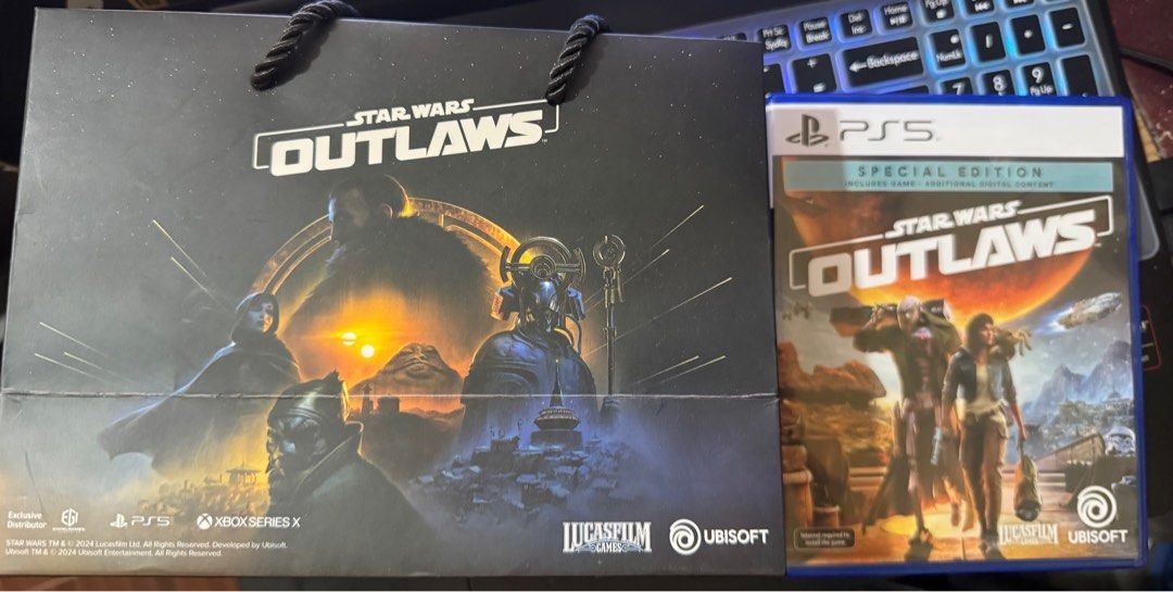 Star Wars Outlaws Special Edition - PS5 game, Video Gaming, Video Games ...