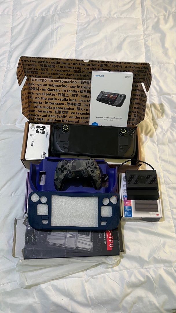 Steam Deck OLED 512GB + 256GB SanDisk Extreme microSD, Video Gaming ...