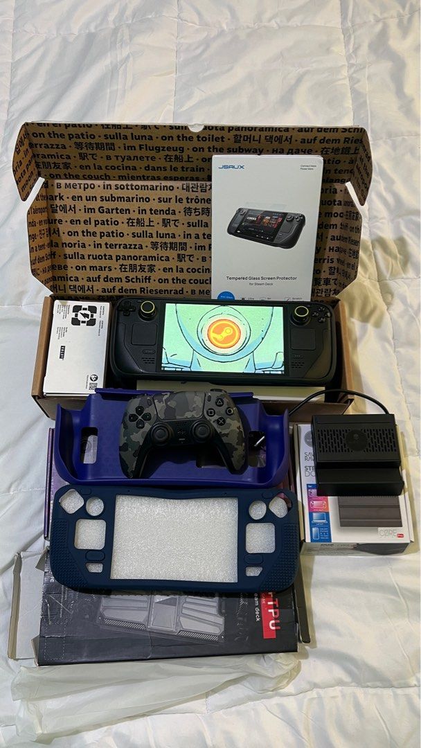 Steam Deck OLED 512GB + 256GB SanDisk Extreme microSD, Video Gaming ...