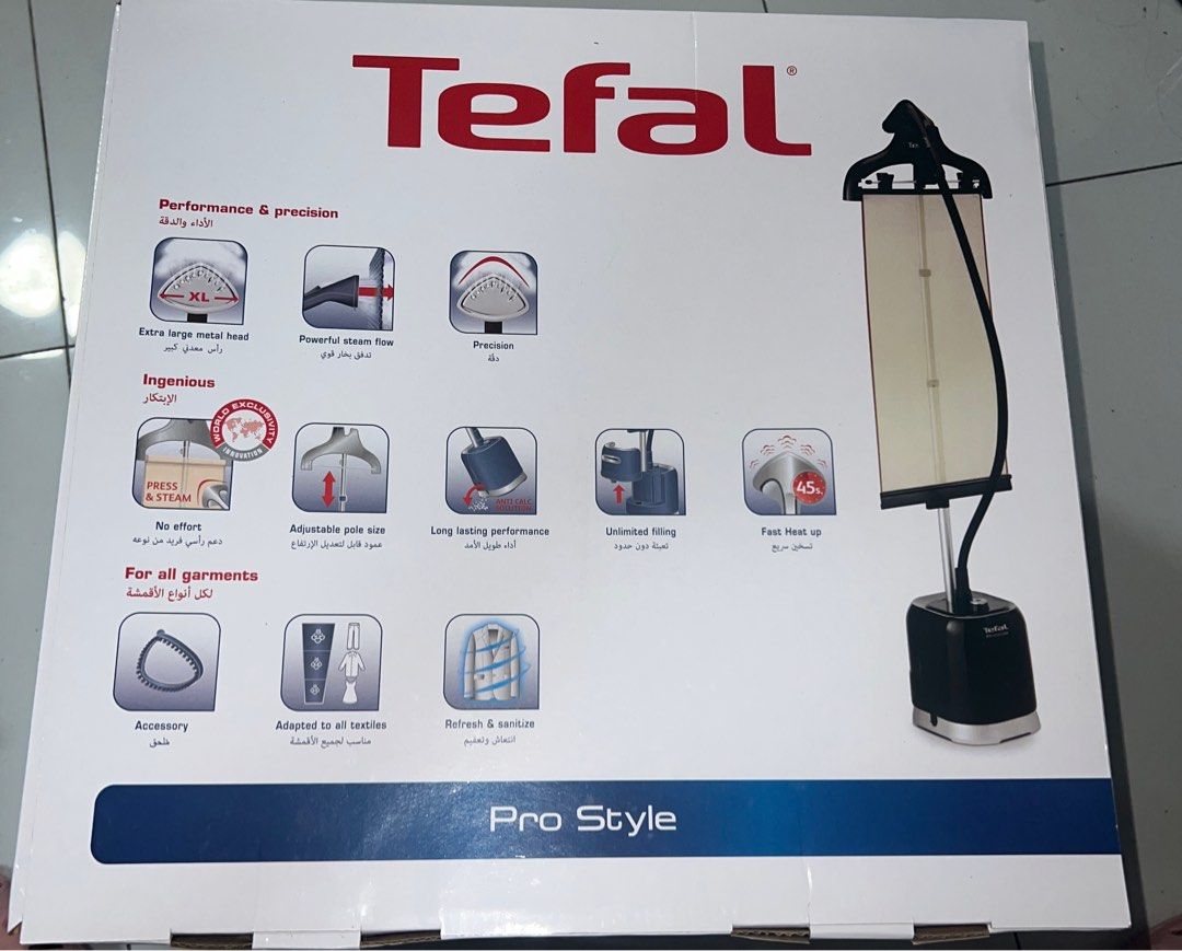 Tefal Pro Style Garment Steamer, TV & Home Appliances, Irons & Steamers ...