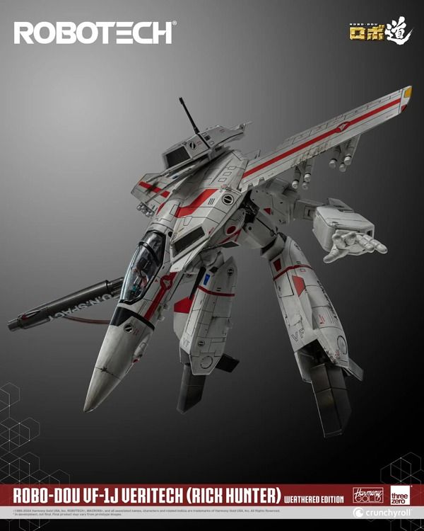 Threezero Robotech - ROBO-DOU VF-1J Veritech (Rick Hunter) Weathered ...