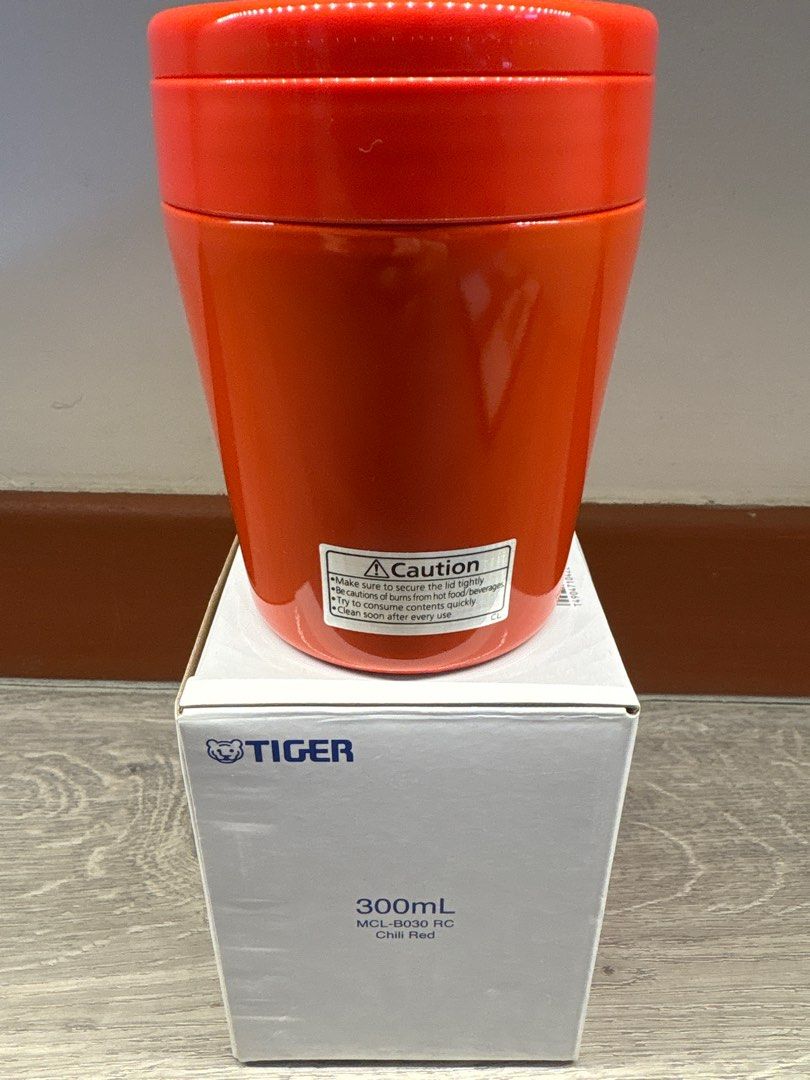 Tiger 300ml “Chili Red” Food Jar - Brand New, Furniture & Home Living ...