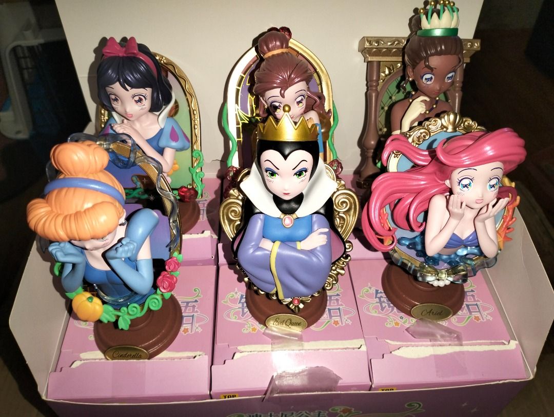 Top Toy Disney Princess Figurine Confirmed Set (Disney Princess Mirror ...