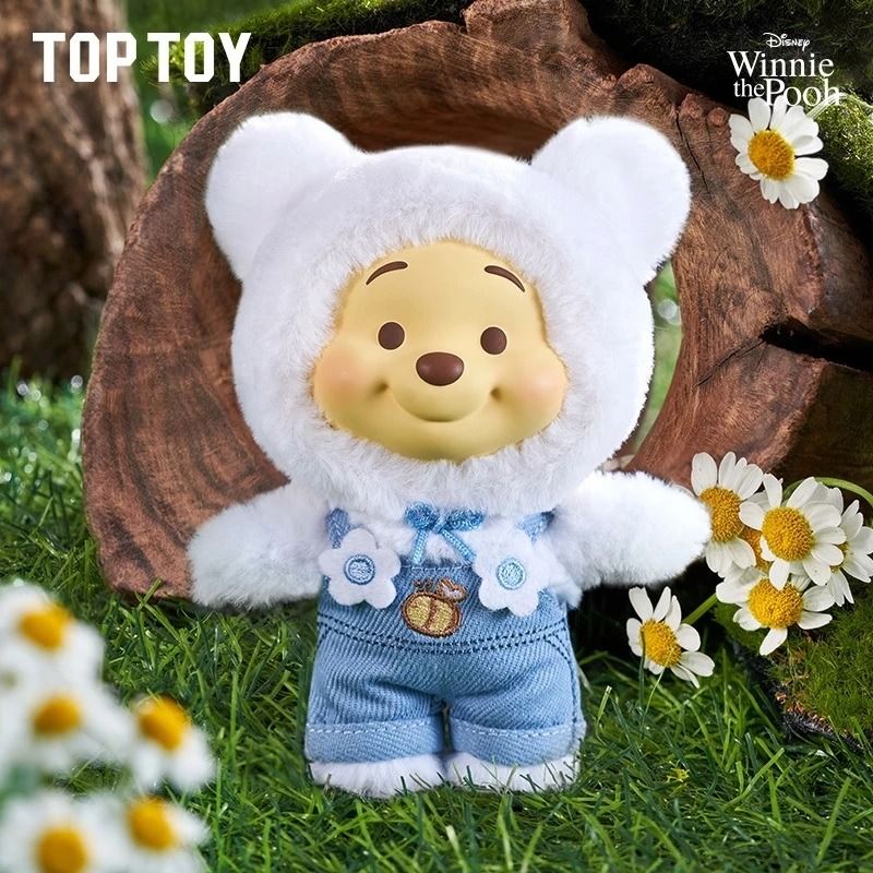 TOPTOY Disney Winnie the Pooh Candy Bear Series Vinyl Plush Collection ...