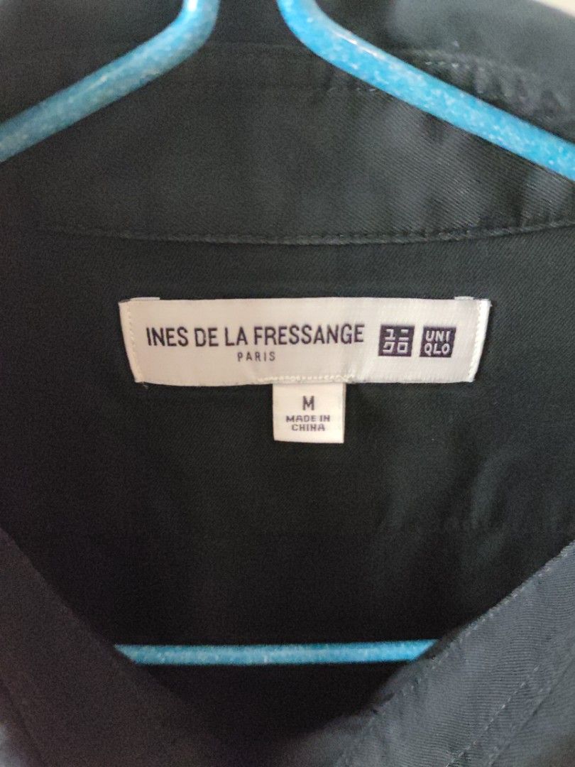Uniqlo x Ines De La Fressange Shirt - M, Men's Fashion, Tops & Sets ...