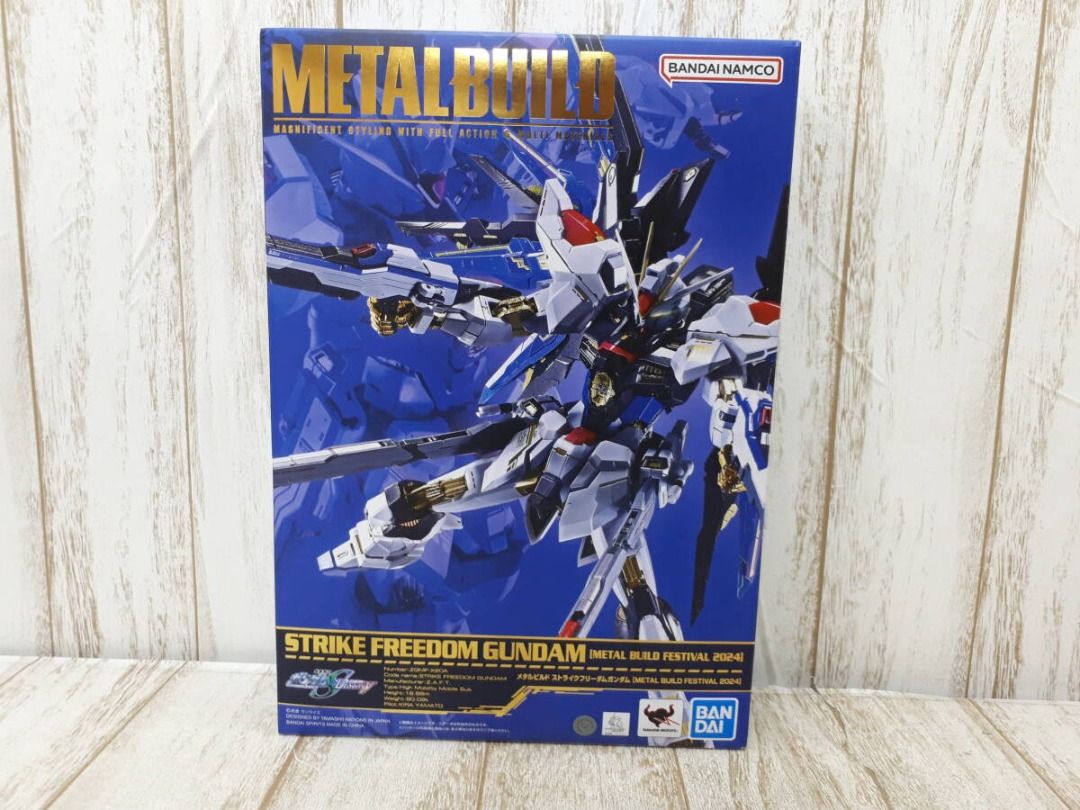 Unopened METAL BUILD Strike Freedom Gundam METAL BUILD FESTIVAL 2024 ...