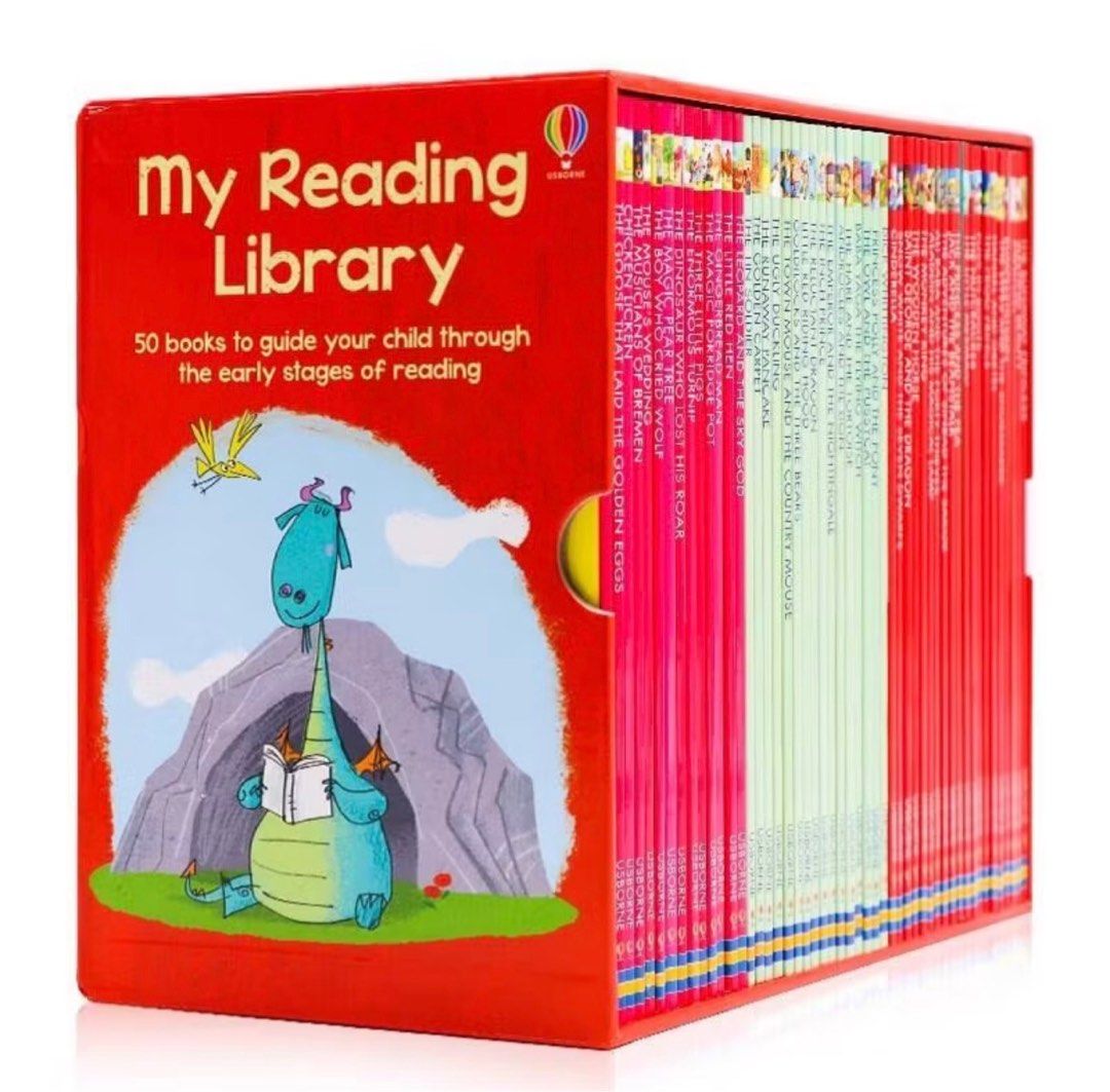 Usborne My Reading Library - 50 Books, Hobbies & Toys, Books ...