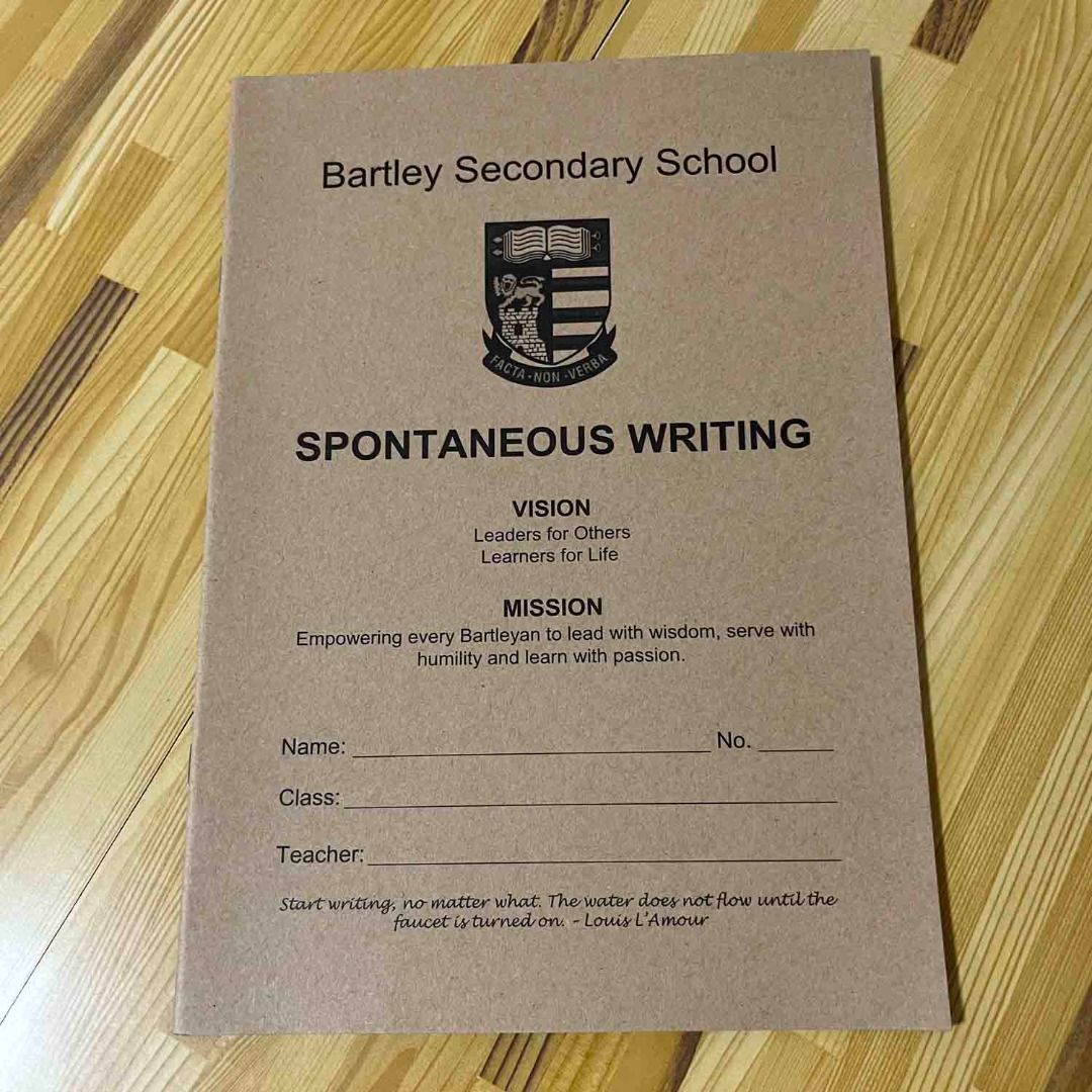 Bartley Spontaneous Writing A4 Single Line Exercise Book (Brand New ...