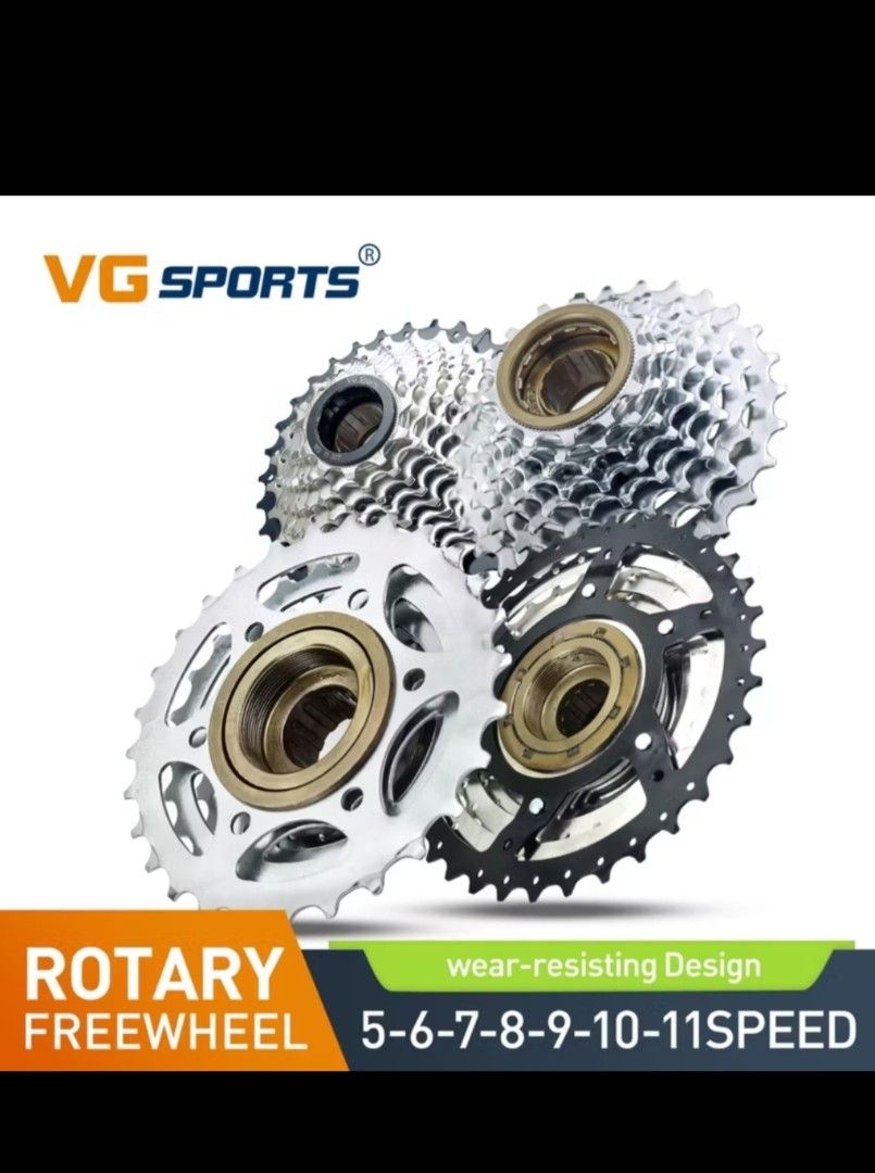 VG Sports Rotary Freewheel 5-6-7-8-9-10-11 Speed, Sports Equipment ...