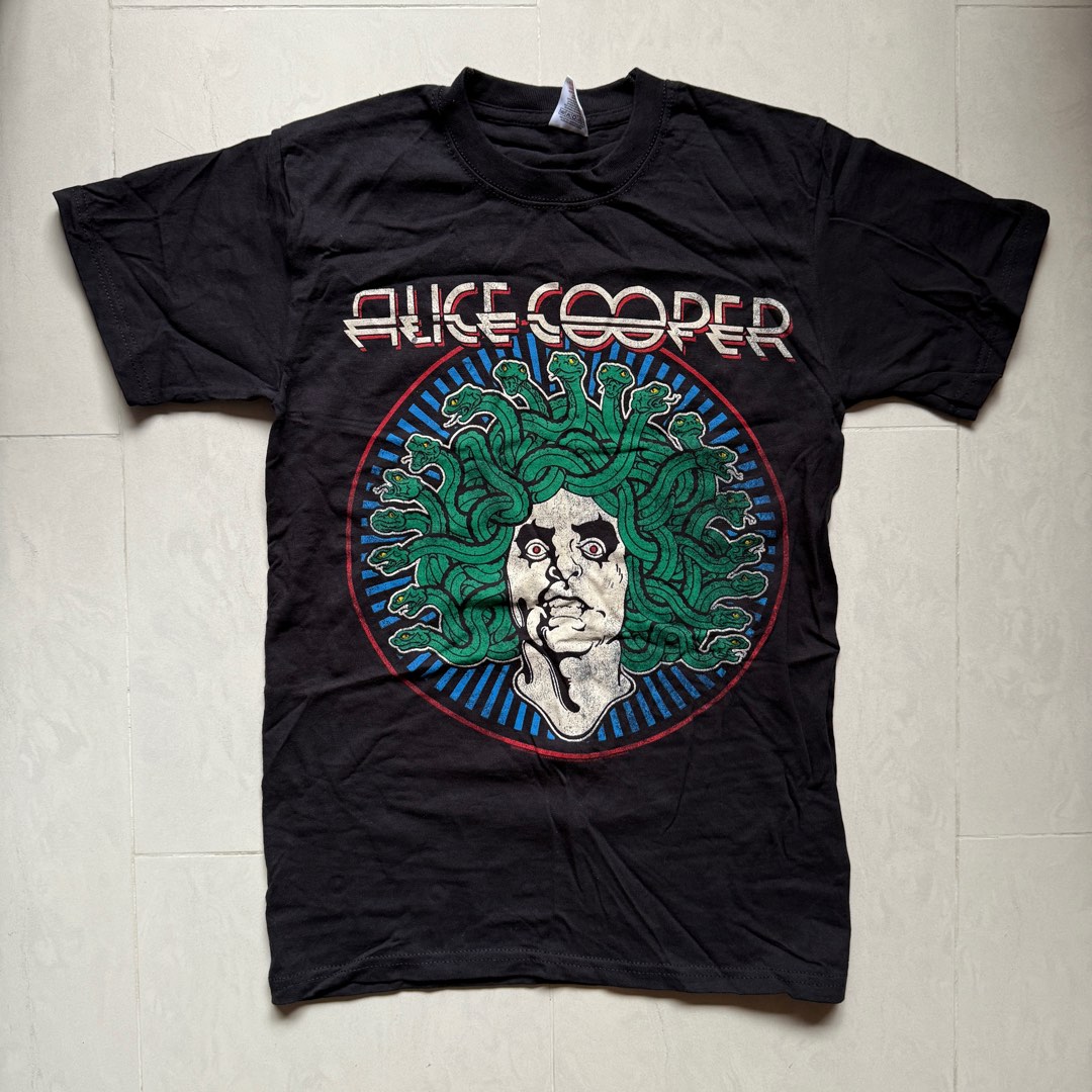 Vintage 2010 Alice Cooper Medusa Snake Head official rock heavy metal ...