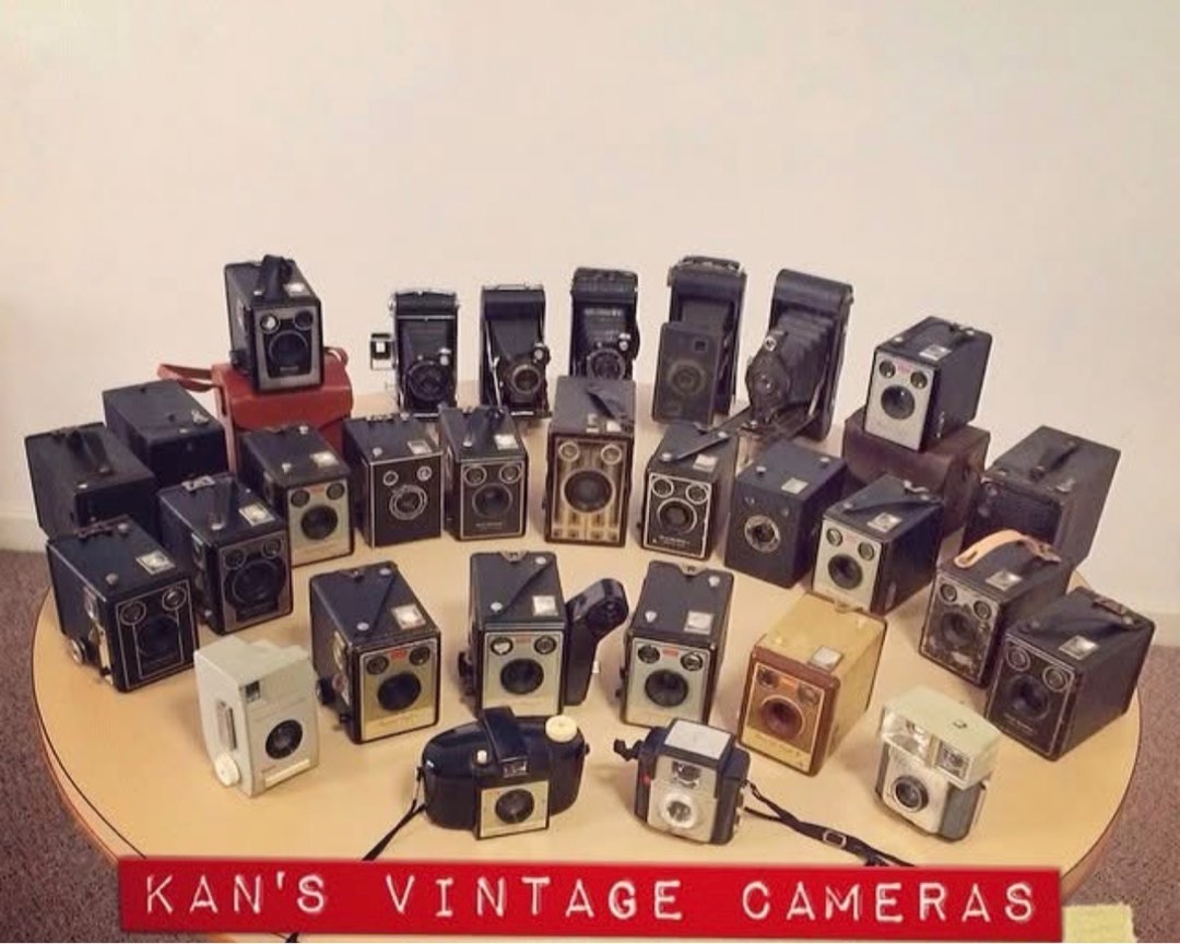 Vintage Box Cameras - Assorted Models, Photography, Cameras on Carousell