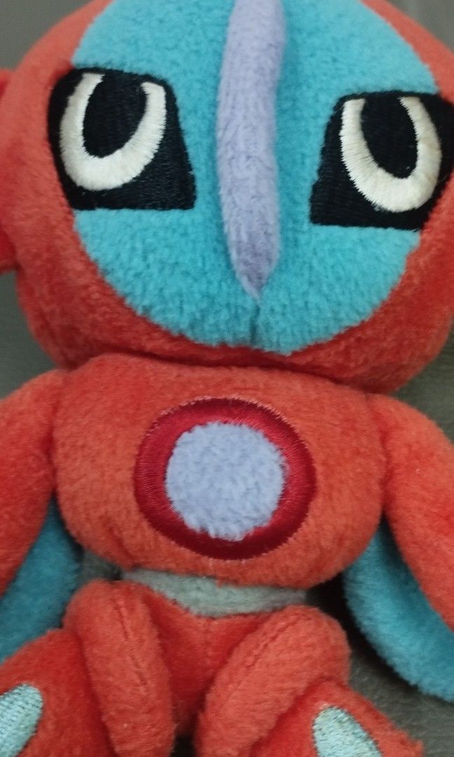 Vintage Deoxys Pokemon Center 2004 Nintendo Plush Stuffed Doll Soft Toy ...