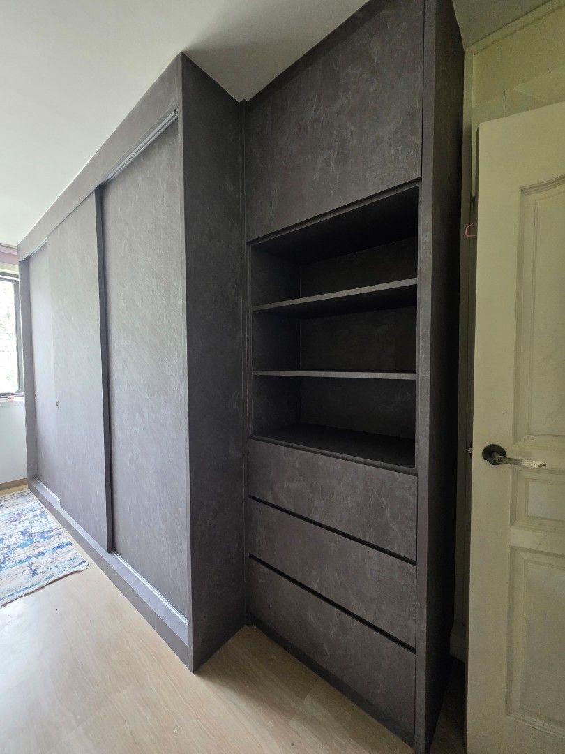 Wardrobe Vinyl Wrap, Furniture & Home Living, Home Decor Accessories ...