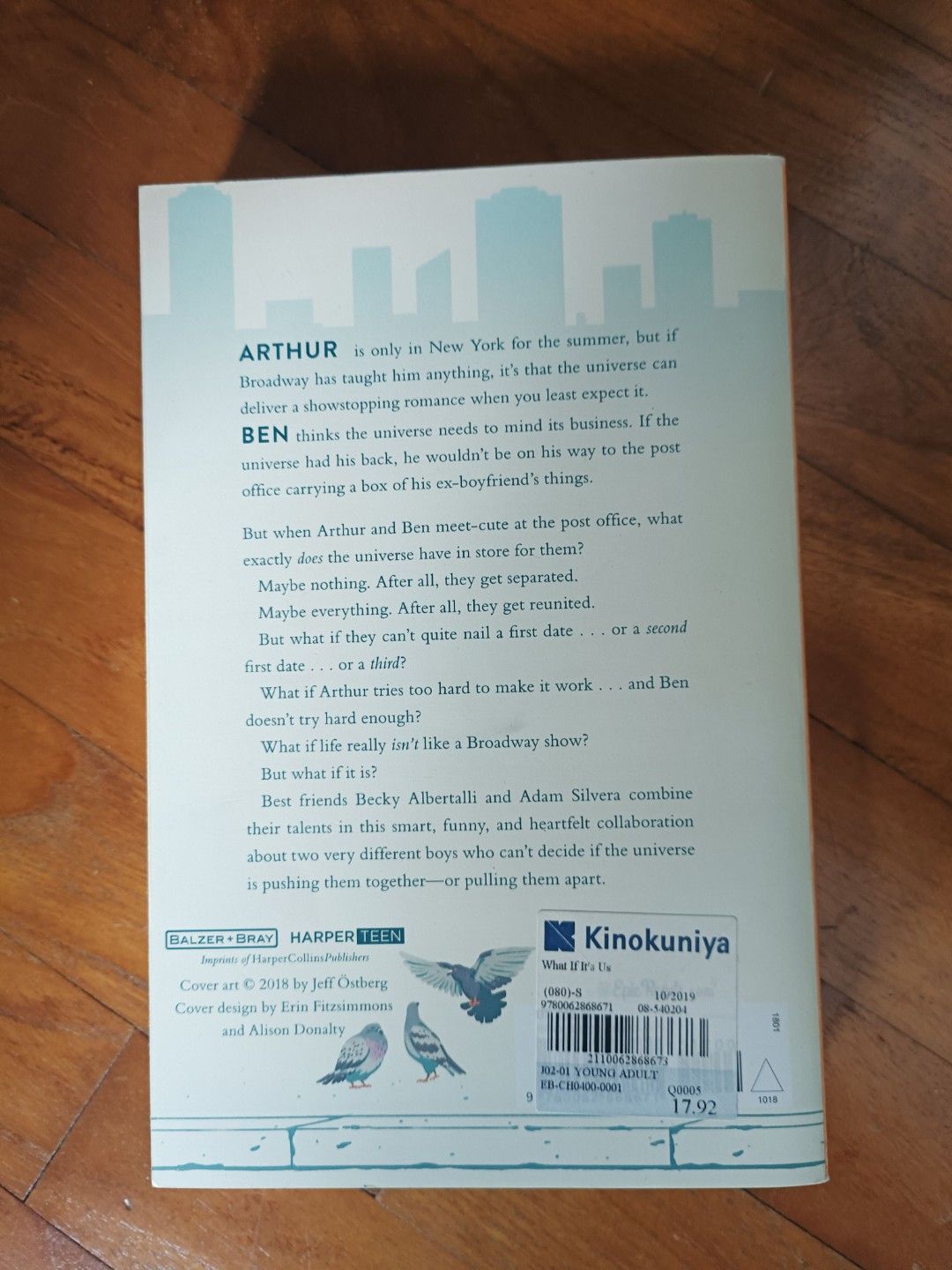 What If It's Us by Becky Albertalli & Adam Silvera, Hobbies & Toys ...