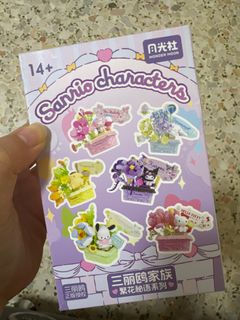Wonder Moon Sanrio Characters Flower Series Blind Box, Hobbies & Toys ...