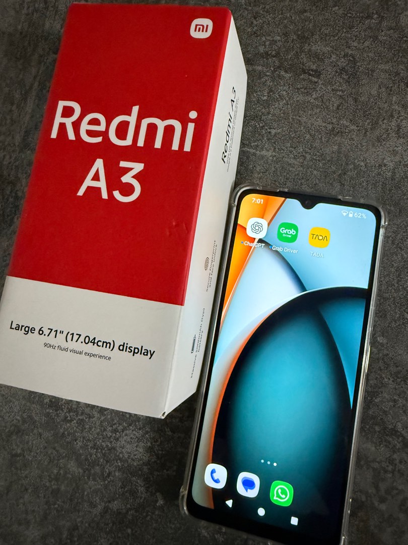 Xiaomi Redmi A3 128GB Midnight Black, Mobile Phones & Gadgets, Mobile ...