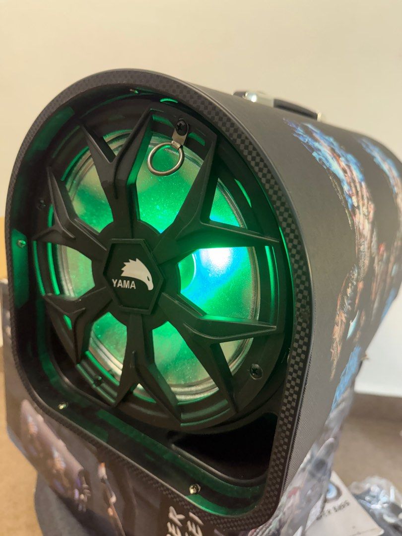 YAMA Portable Bluetooth Speaker with LED Lights, Audio, Soundbars ...