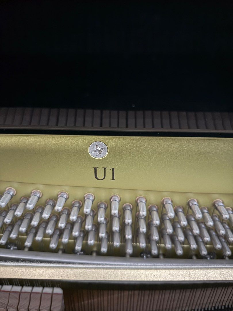 Yamaha Japan U1 Upright Piano with Bench, Hobbies & Toys, Musical ...