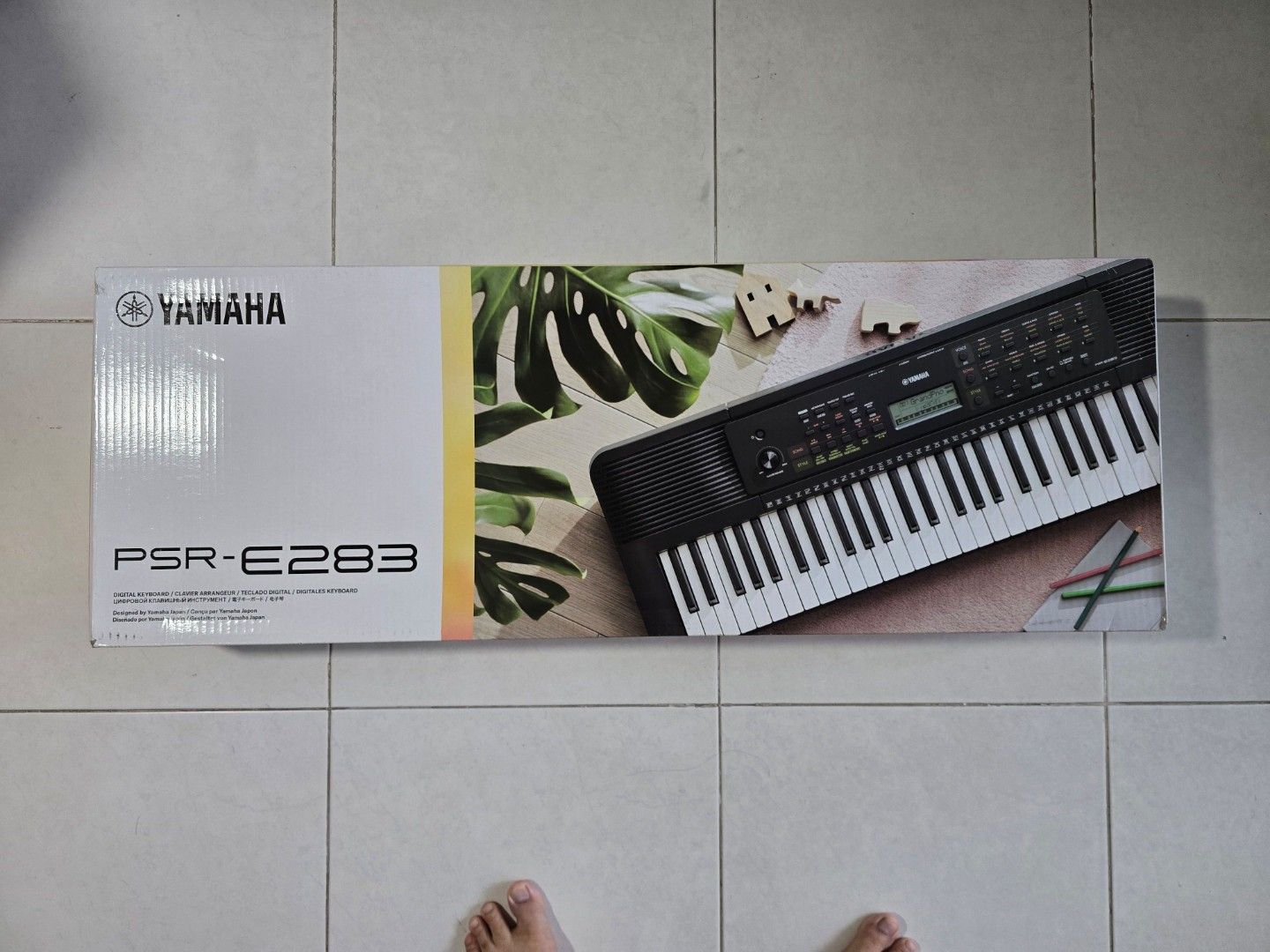 Yamaha PSR-E283 Portable Keyboard, Hobbies & Toys, Musical Instruments ...