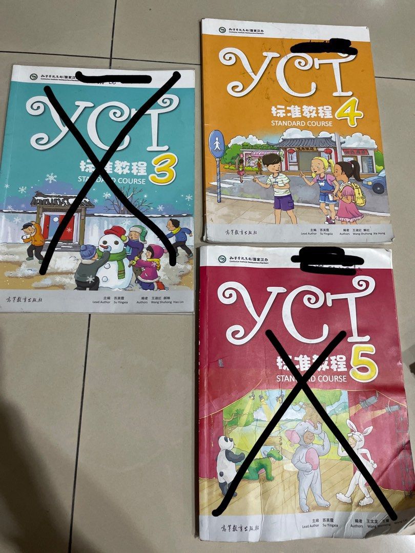 YCT Standard Course Textbook 3, 4, 5, Hobbies & Toys, Books & Magazines ...