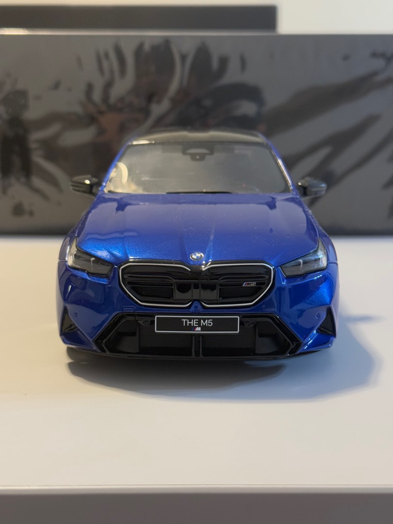 1/18 GT Spirit BMW M5 G90 Marina Blue, Hobbies & Toys, Toys & Games on ...