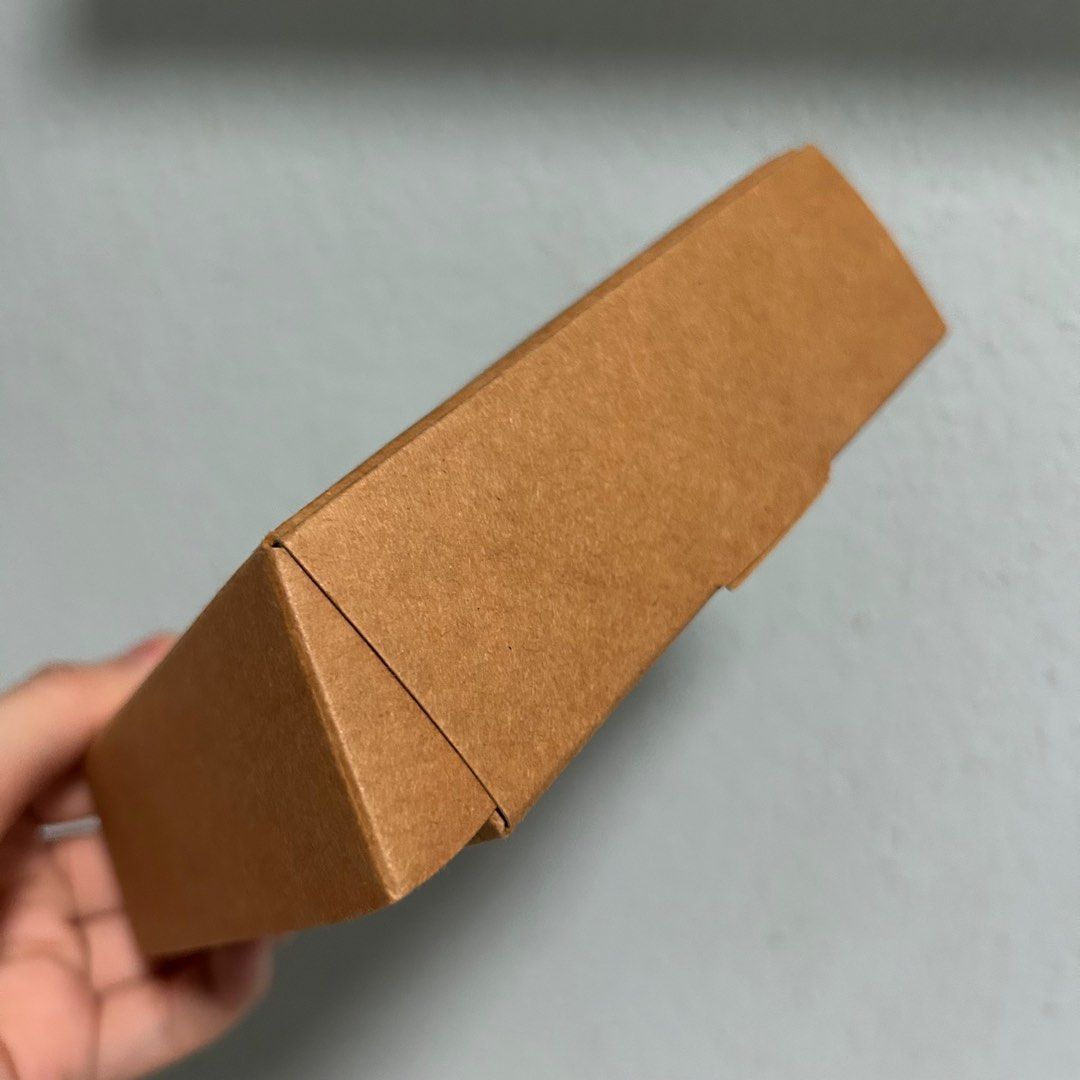 12cm x 12cm x 4cm kraft box, Hobbies & Toys, Stationery & Craft ...