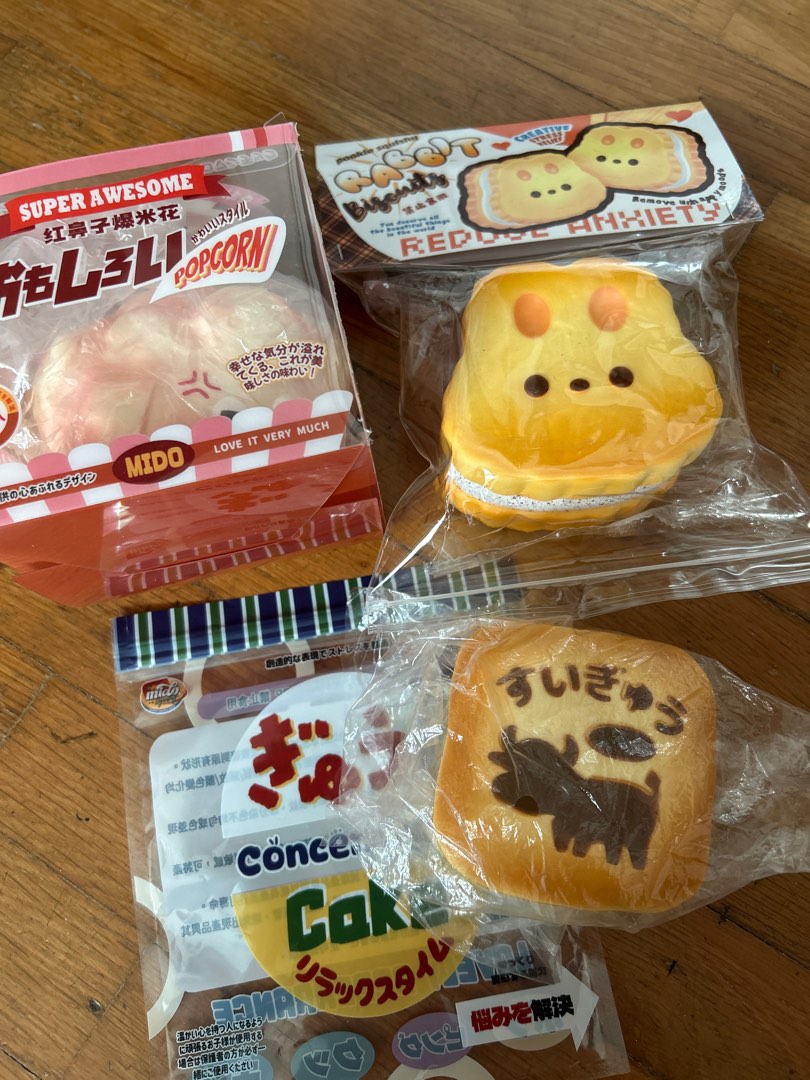 $12 mailed squishy sets, Hobbies & Toys, Toys & Games on Carousell