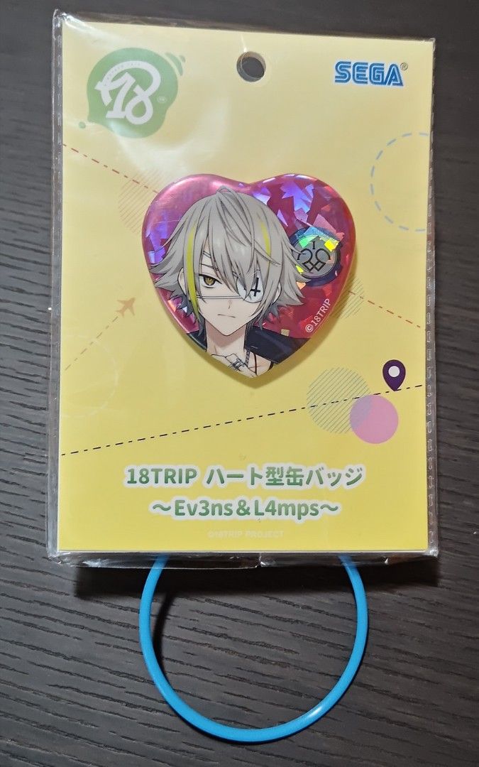 18Trip Heart-Shaped Badge, Hobbies & Toys, Memorabilia & Collectibles ...