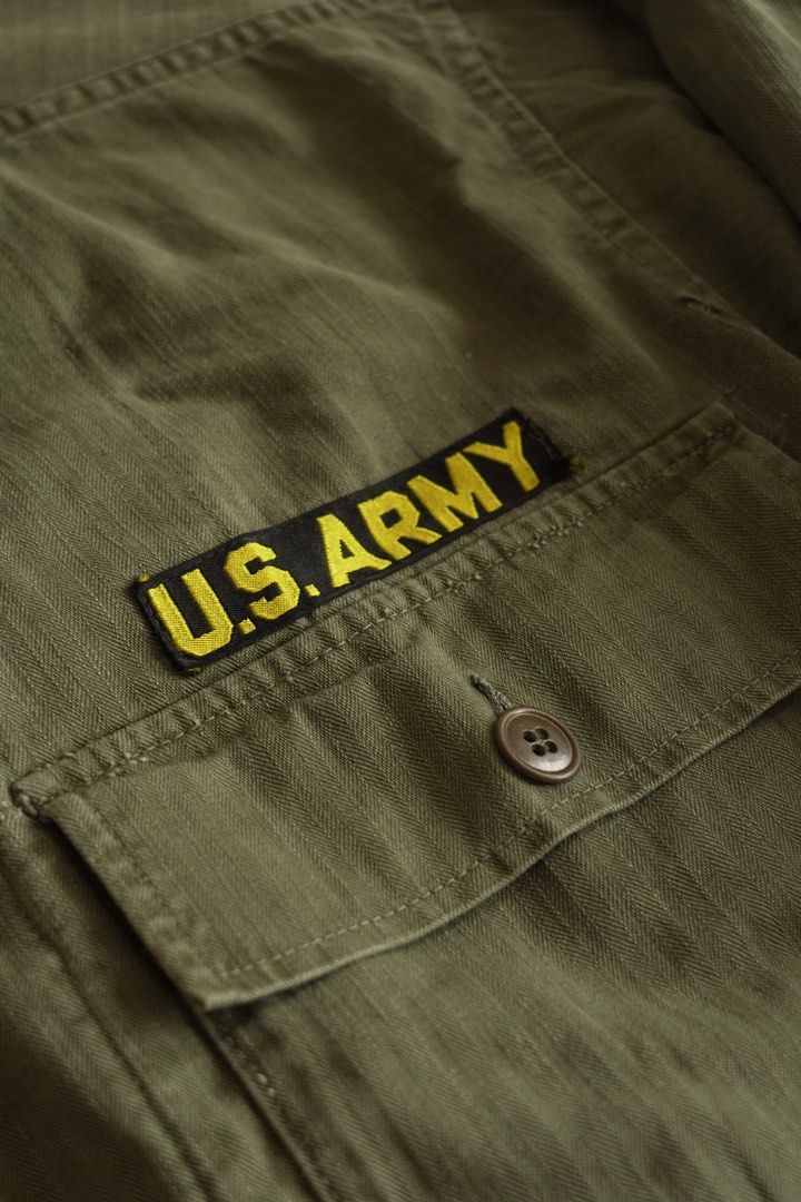 1940 WWII US Army HBT M43 Jacket, Men's Fashion, Coats, Jackets and ...