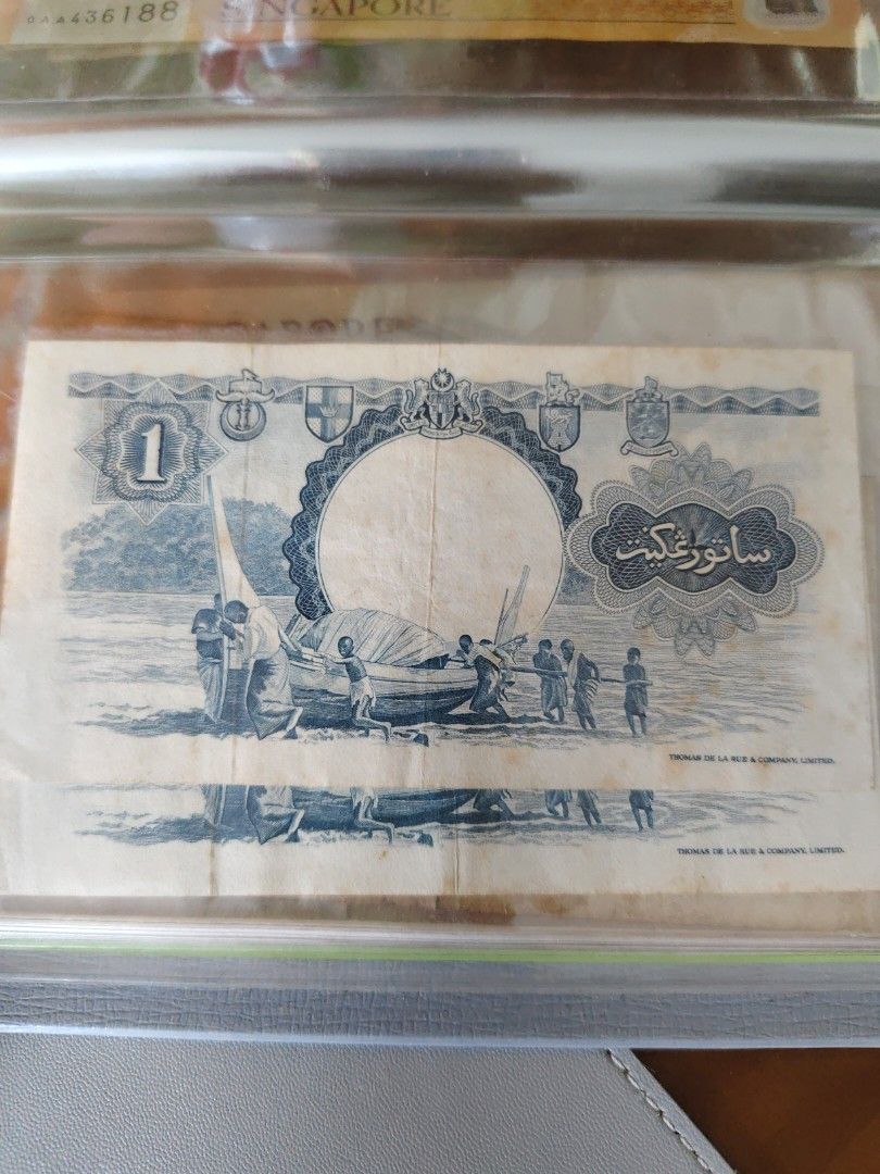 1959 Malaya and British Borneo One Dollar Banknote, Hobbies & Toys ...