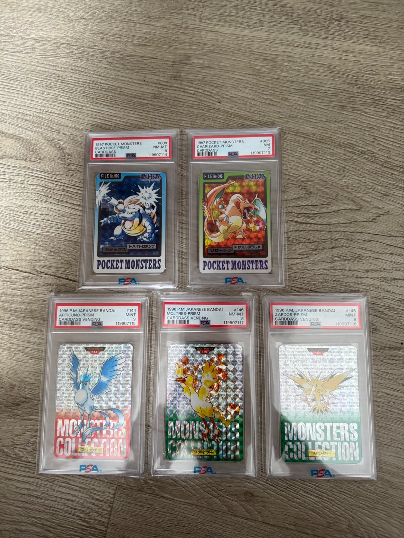1996 & 1997 Pokemon Prism cards PSA, Hobbies & Toys, Memorabilia ...