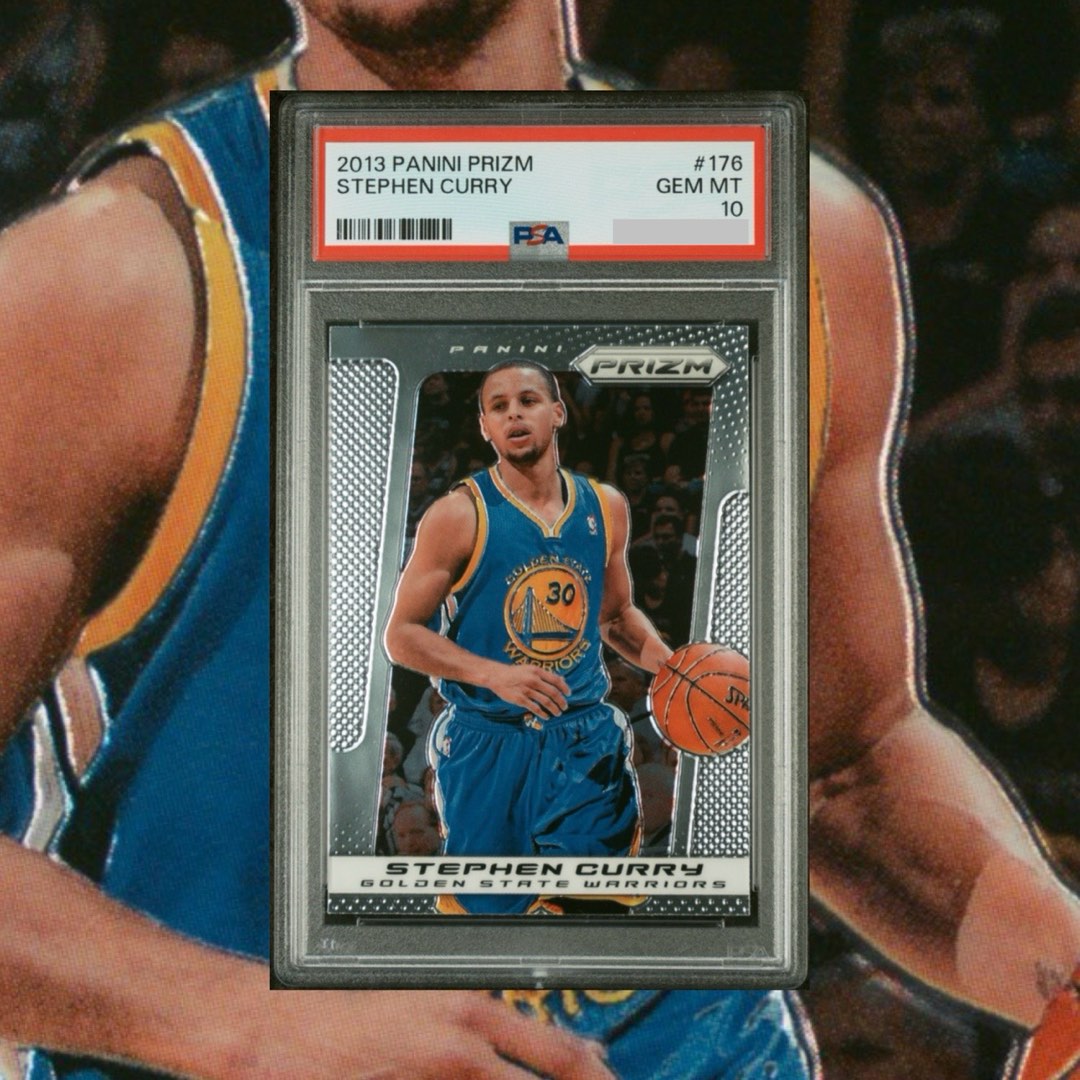 2013 Panini Prizm Stephen Curry #176 PSA 10 Golden State Warriors Steph ...