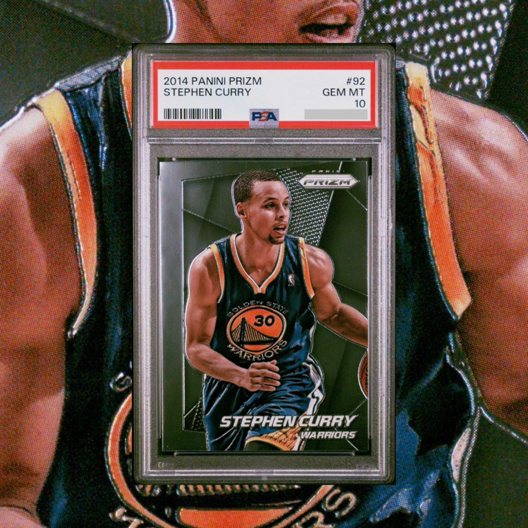 2014 Panini Prizm Stephen Curry #92 PSA 10 Golden State Warriors Steph ...