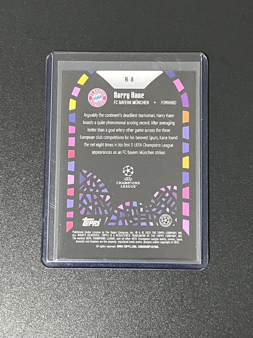 2024-25 Topps Merlin Harry Kane Renaissance Casehit, Hobbies & Toys ...