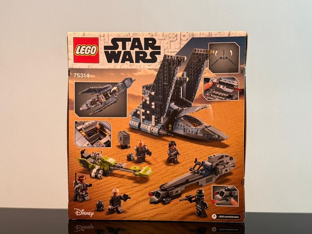 75314 LEGO Star Wars The Bad Batch Attack Shuttle, Hobbies & Toys, Toys ...