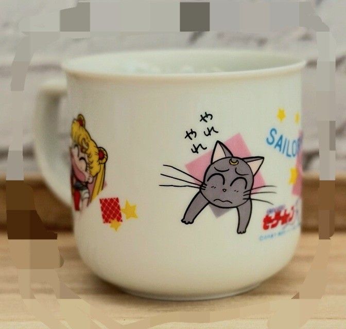 ️ 1992 SAILOR MOON Ceramic Mug feat. Usagi Tsukino, Hobbies & Toys ...