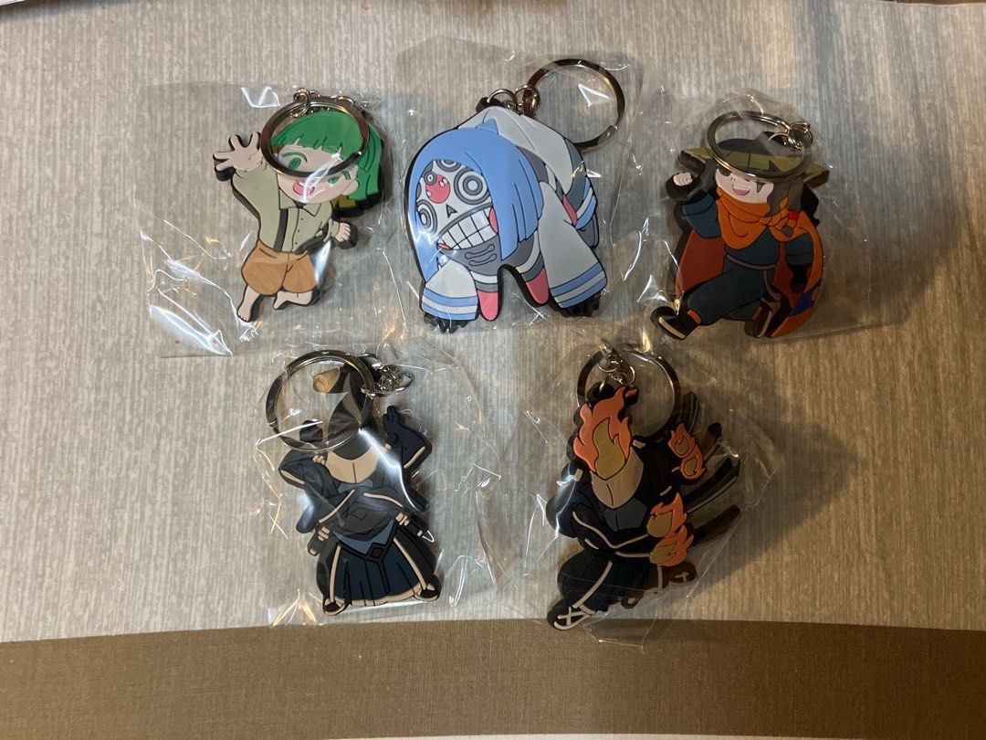世外扭蛋鎖匙扣 Anime Character Keychains, 興趣及遊戲, 玩具 & 遊戲類 - Carousell