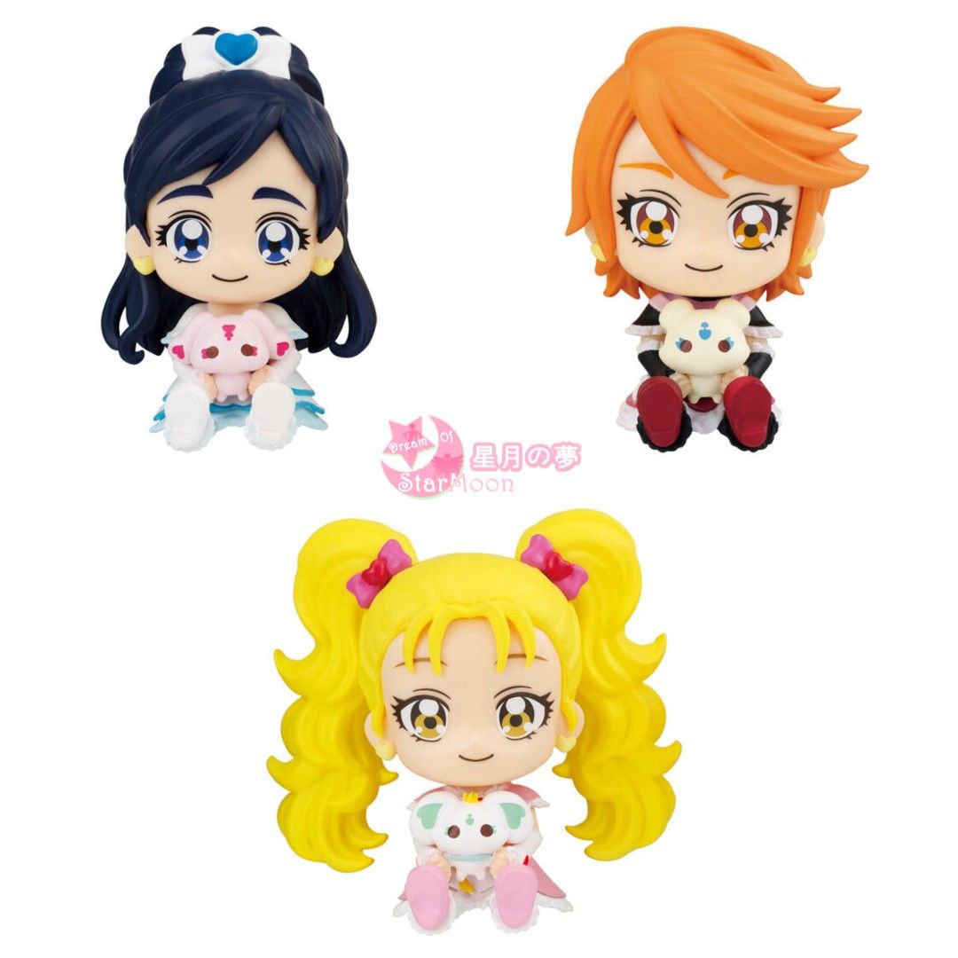 【預訂】光之美少女 Pretty Cure 20周年日本Max Heart限定坐坐公仔扭蛋 百變小櫻 美少女戰士 sailor moon 小魔 ...