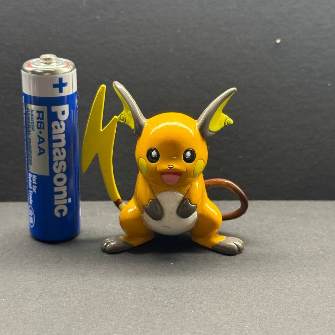 Rare Vintage Tomy Nintendo Pokemon Moncolle Raichu Action Figure Toy ...