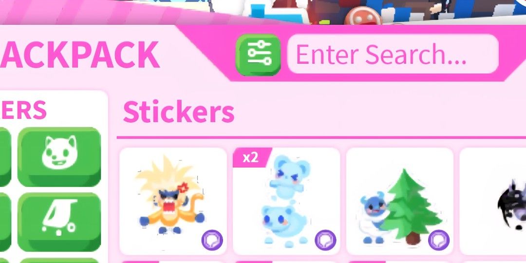 Adopt Me Animated Stickers, Hobbies & Toys, Toys & Games on Carousell