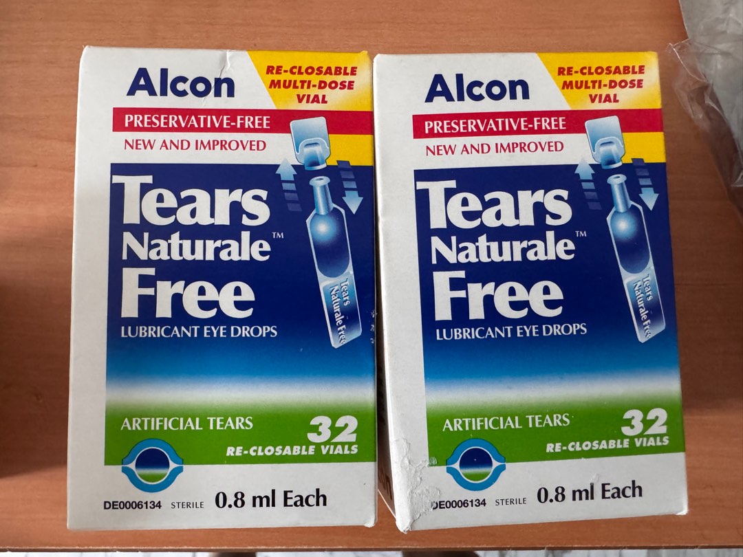 Alcon Tears Naturale Free Lubricant Eye Drops, Beauty & Personal Care ...