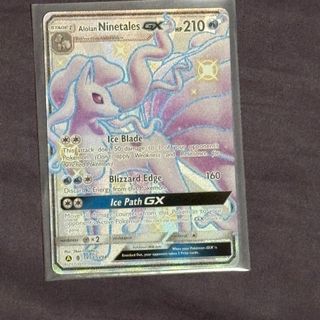 Alolan Ninetales rainbow rare GX - 150/145, Hobbies & Toys, Toys ...