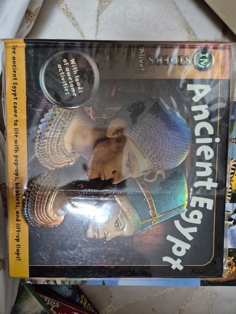 Ancient Egypt Pop-Up Book, Hobbies & Toys, Books & Magazines, Fiction ...