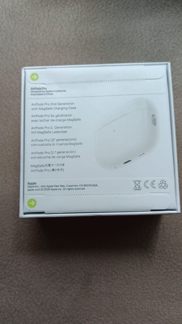 Apple AirPods Pro 3rd Generation with MagSafe Charging Case, Audio ...