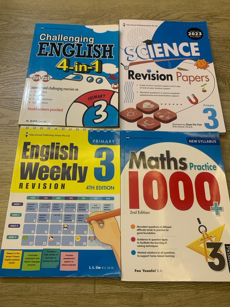 P3 (Bundle $15) Assessment Books primary 3 P3 students books practice ...